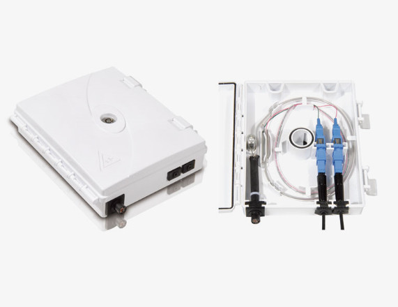 optical fiber distribution box FTTH Outdoor use 2F Access terminal box ...